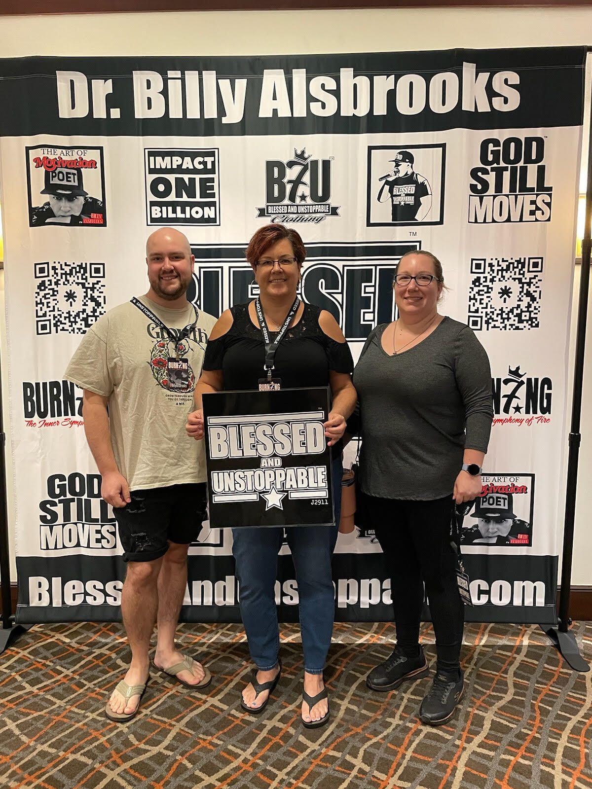 Event Feedback: Blessed and Unstoppable: Billy Alsbrooks Motivational ...