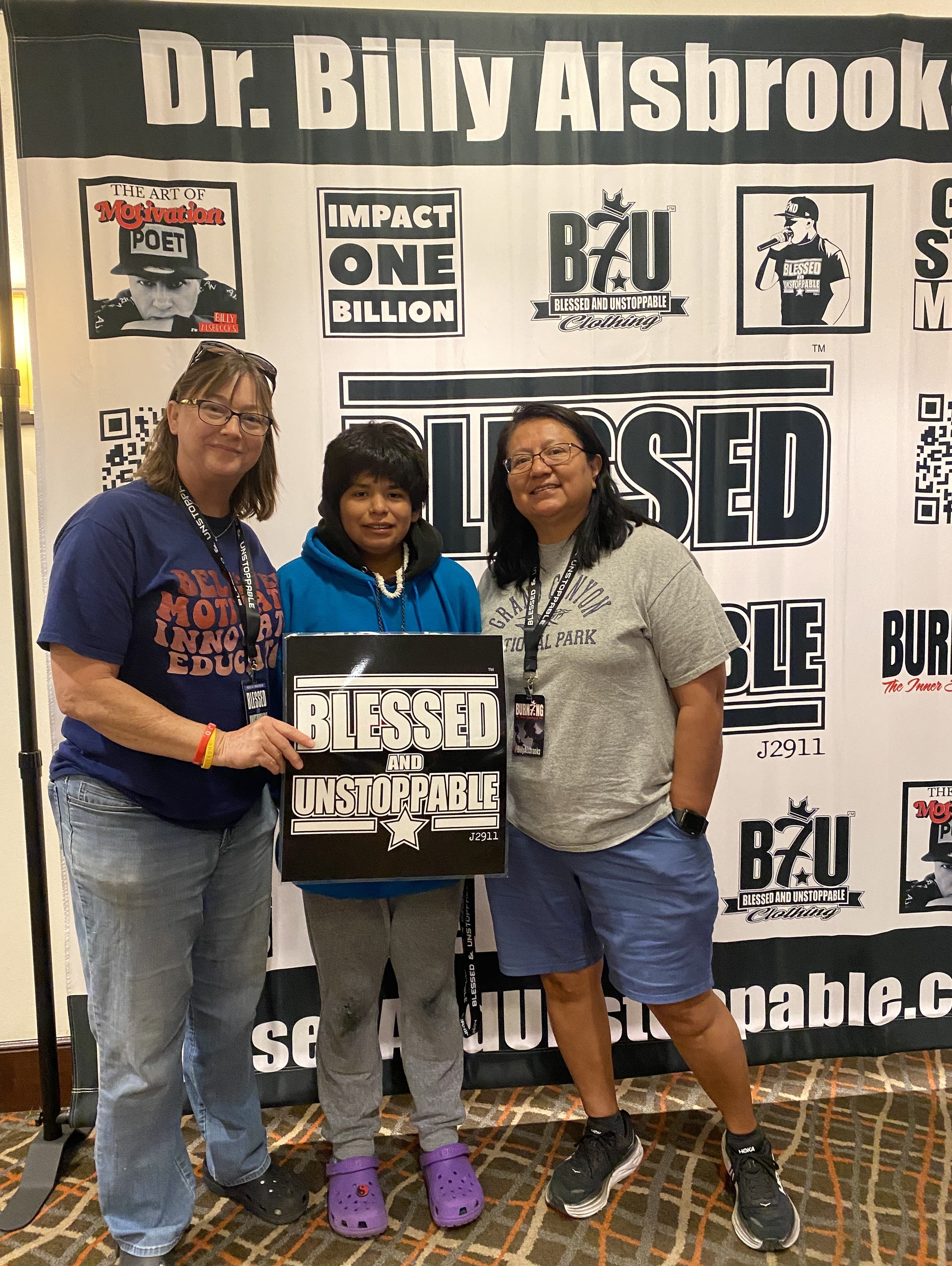 Event Feedback: Blessed and Unstoppable: Billy Alsbrooks Motivational ...